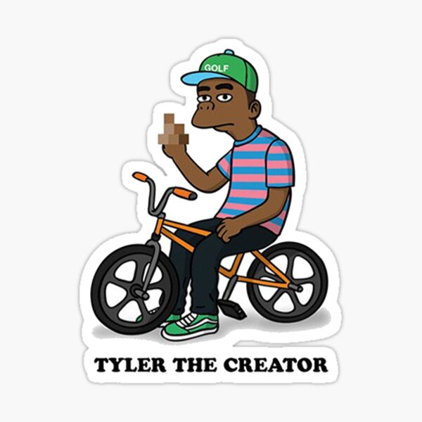 "Tyler Cartoon" Sticker by Jessicasunsun | Redbubble