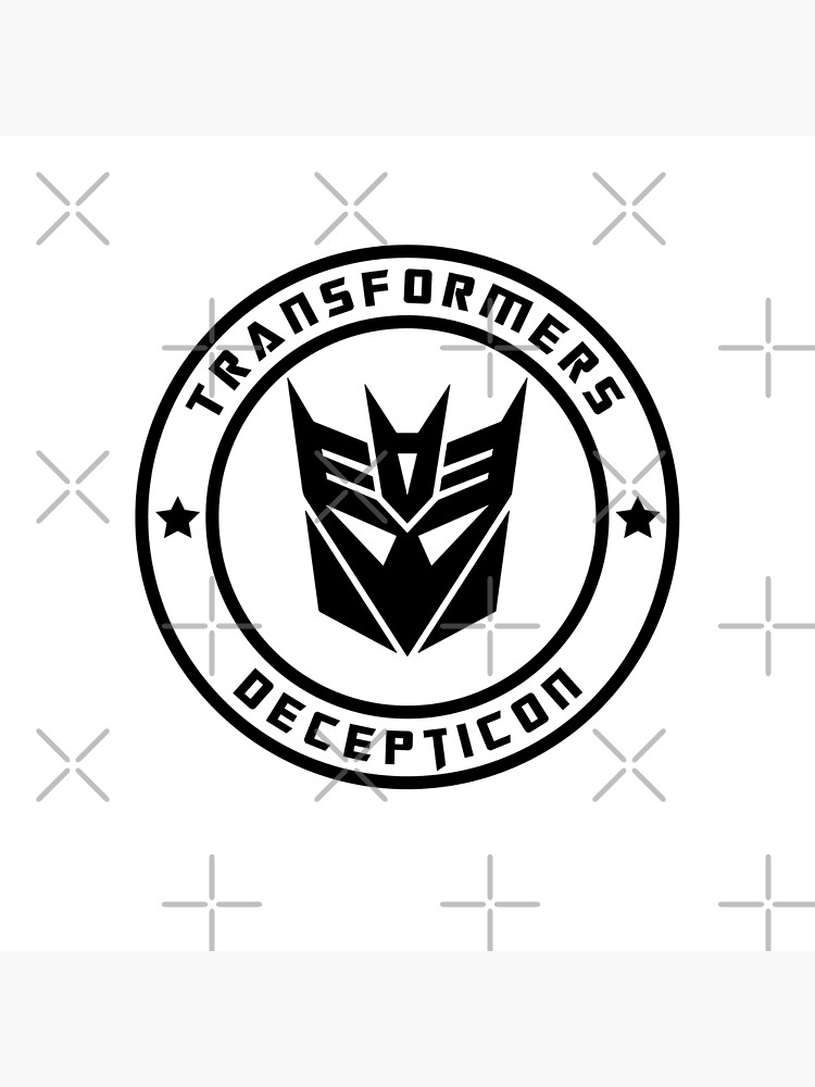"Deception Transformer Logo" Poster by tienhieuhoang | Redbubble