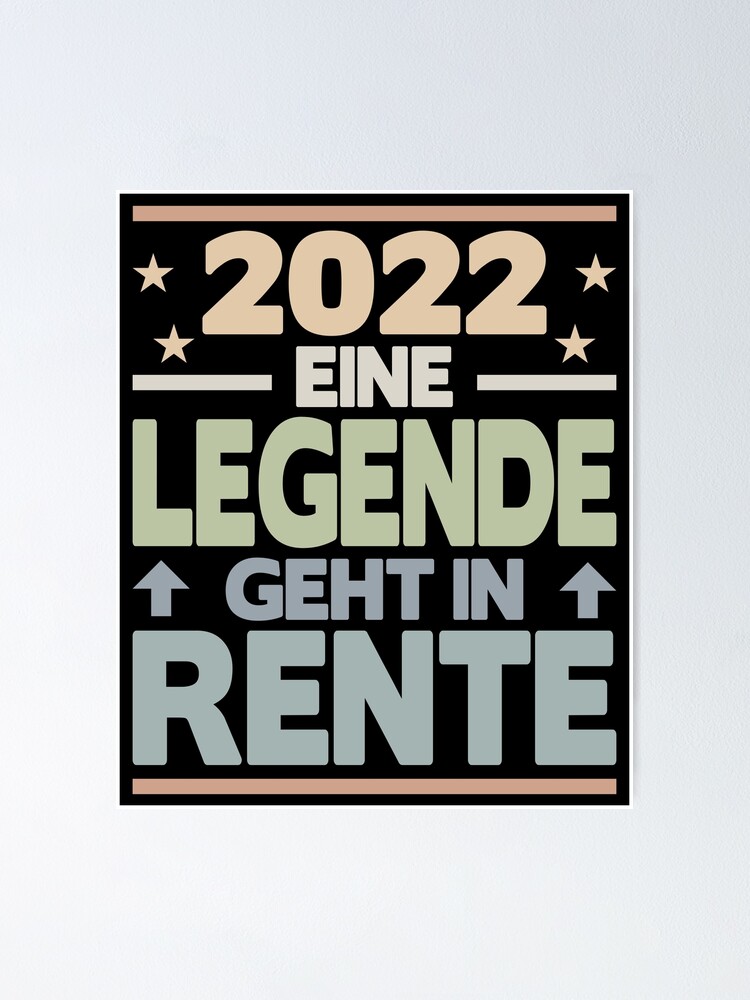"2022 A legend retires" Poster by phys | Redbubble
