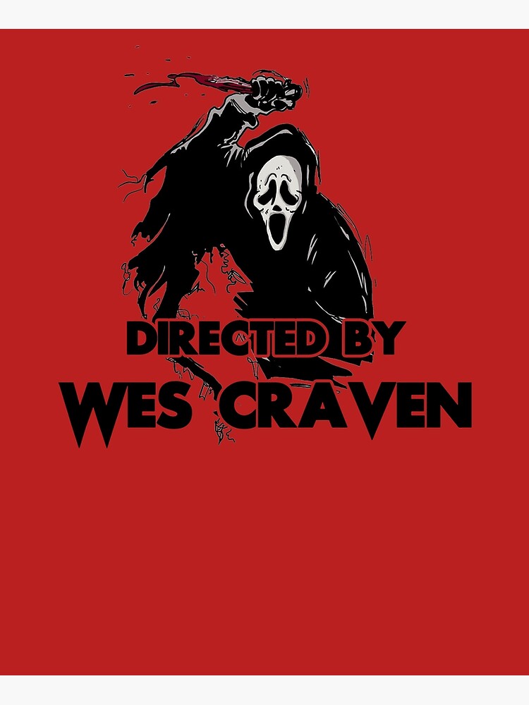 Directed By Wes Craven, Legendary Director Premium Matte Vertical ...