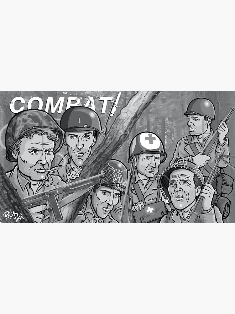 "Combat!" Sticker for Sale by CMDRBOND212 | Redbubble
