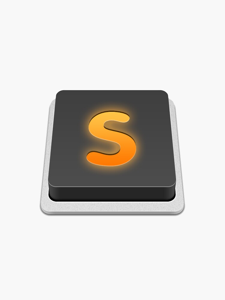 "Sublime Text" Sticker for Sale by kiknag | Redbubble