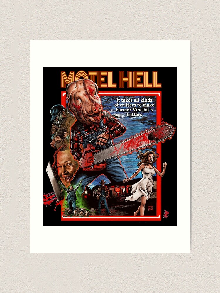 "Motel Hello - Special Ed. Cover Art（1980）☆VHSGasm Video☆ HORROR MERCH ...