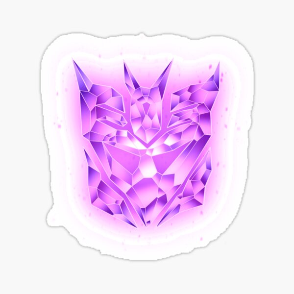 "Decepticon Glowing Energon Crystal Logo Design Classic T-Shirt ...