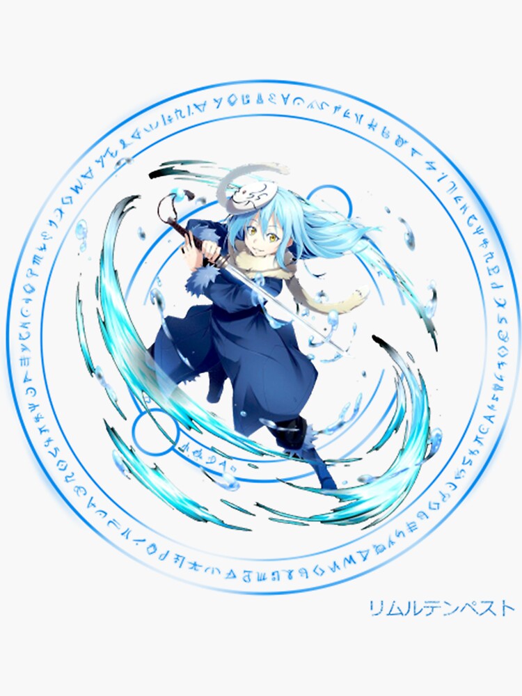 "Rimuru tempest" Sticker by CameronKintore | Redbubble