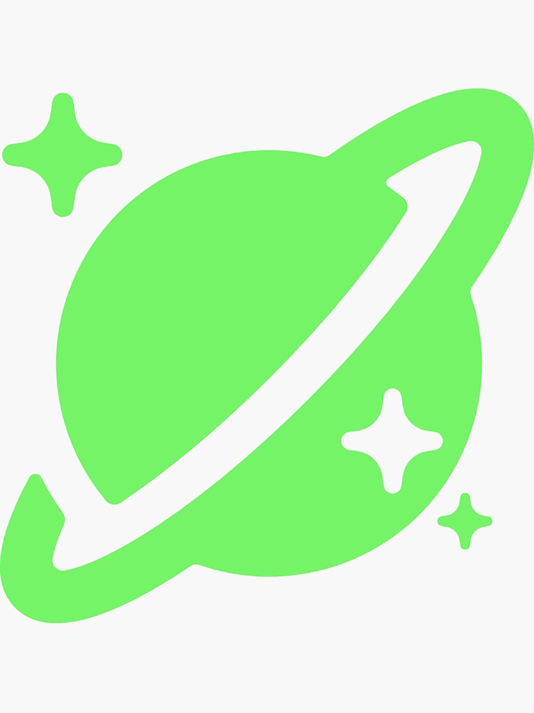 Pegatina «¡Ama vive! ¡¡Superestrella!! Símbolo del planeta Sumire ...