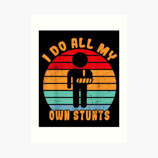 "Broken Arm Hand Wrist Elbow Injury Get Well Soon" Art Print for Sale ...