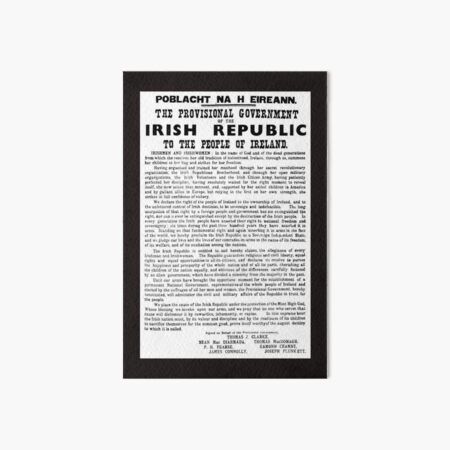 "Irish Republic 1916 Easter Proclamation" Art Board Print by B-F-I ...