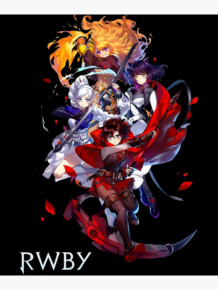 "TEAM RWBY Volume 7 For Fans" Poster for Sale by RaquelConroy | Redbubble