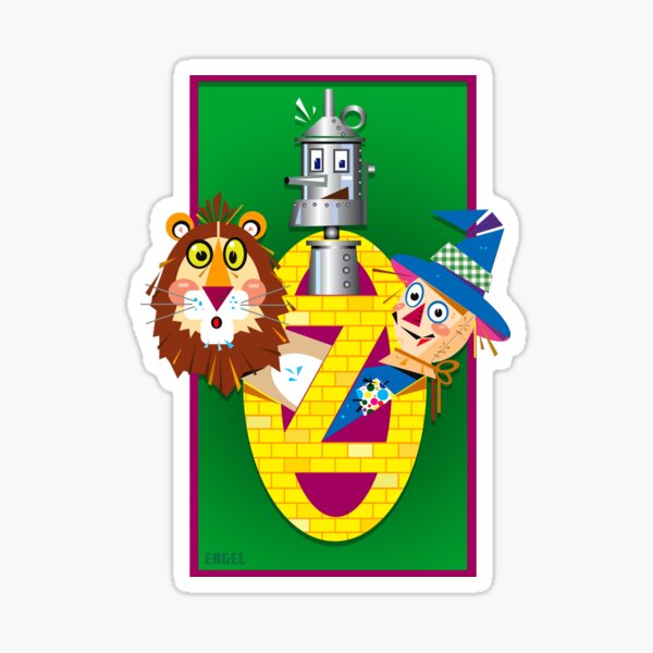 "OZ" Sticker by WildmanSmetko | Redbubble