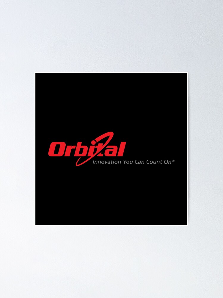 "Orbital Sciences Corporation logo" Poster for Sale by trendistudio | Redbubble