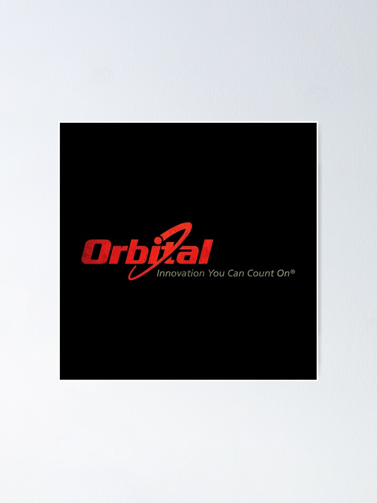 "Orbital Sciences Corporation logo - vintage look " Poster for Sale by trendistudio | Redbubble