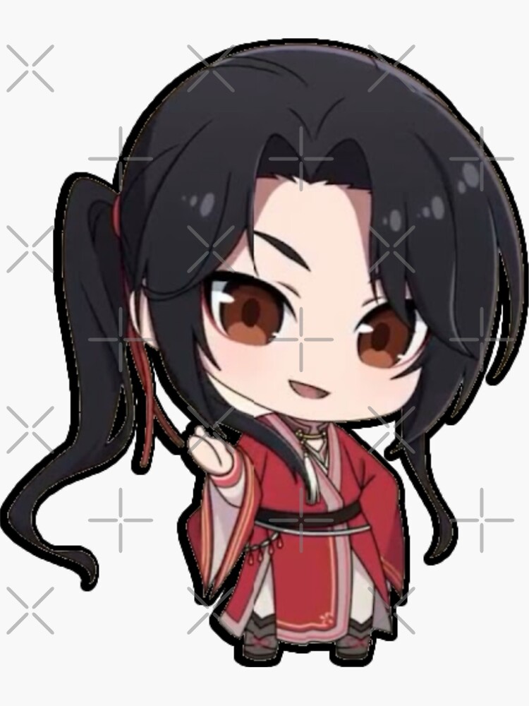 "TGCF - chibi xie lian" Sticker for Sale by Rendomly | Redbubble