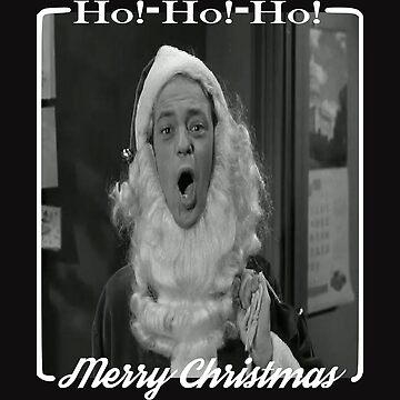 "Barney Fife dressed as Santa Claus" Greeting Card for Sale by ...