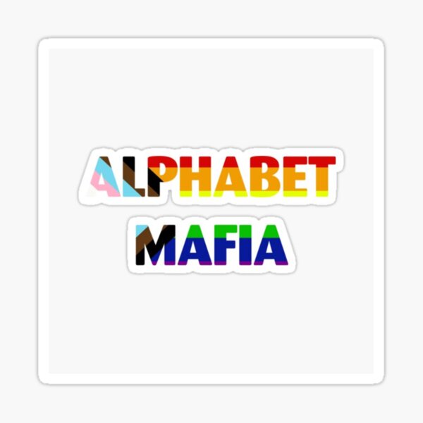"Alphabet Mafia lgbt" Sticker for Sale by MaxManN1 | Redbubble