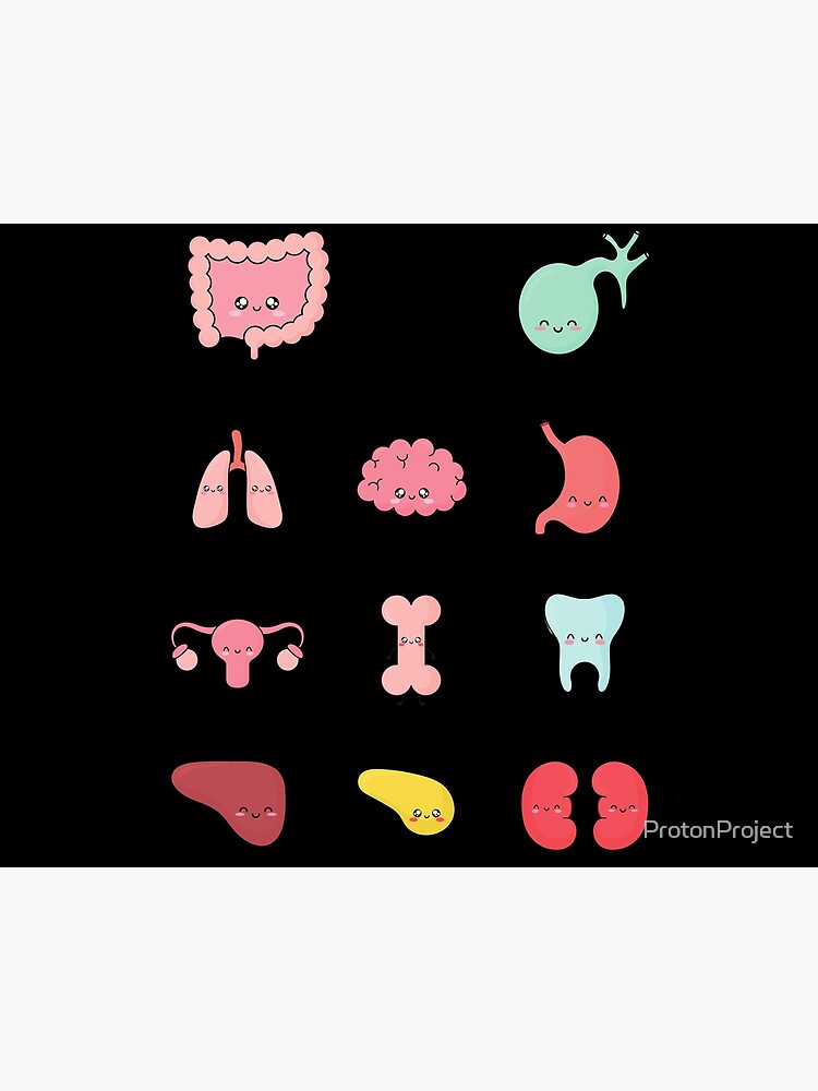 "Kawaii Medical Organs " Poster for Sale by ProtonProject | Redbubble
