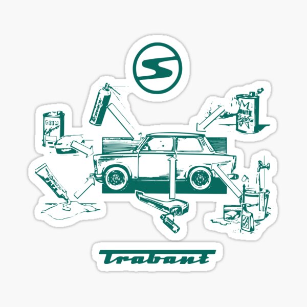 Sticker: Trabant | Redbubble