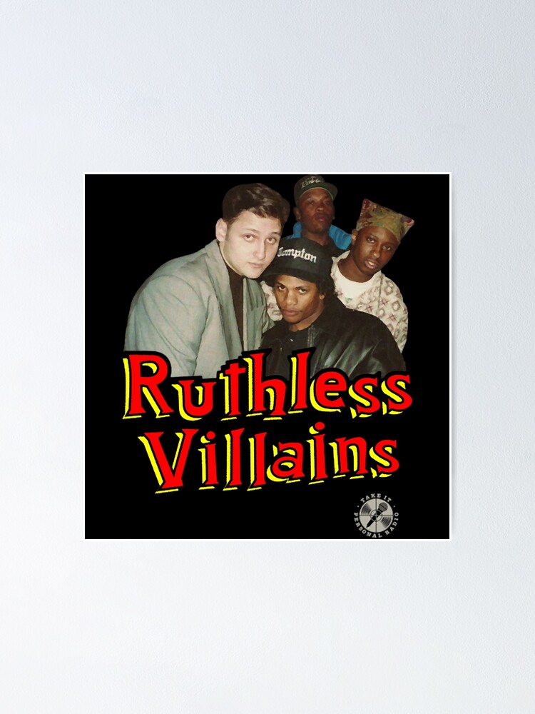 "Ruthless Villains" Poster for Sale by TrakCha255 | Redbubble