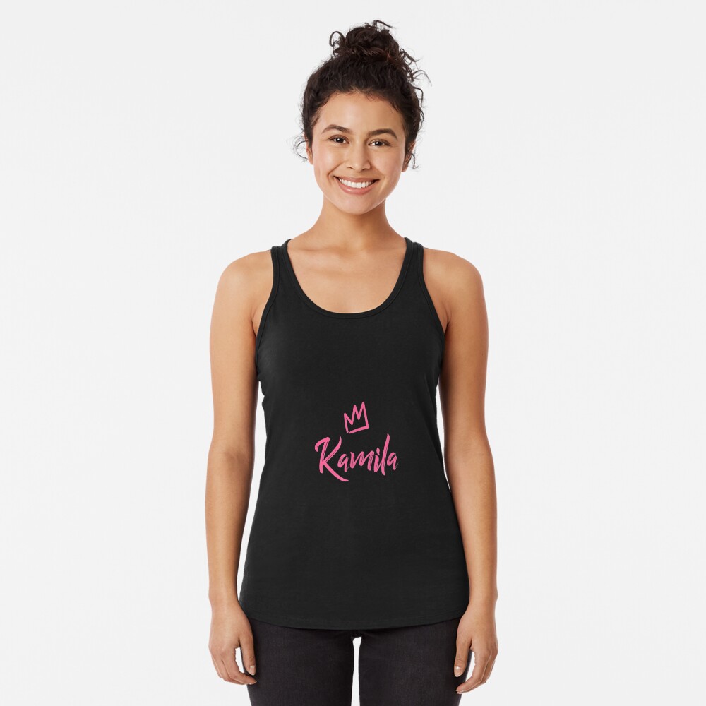 "Kamila The Queen Pink Crown Name For Women Called Kamila " Sticker for ...