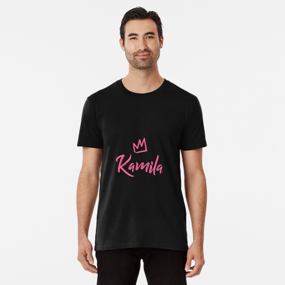 "Kamila The Queen Pink Crown Name For Women Called Kamila " Sticker for ...