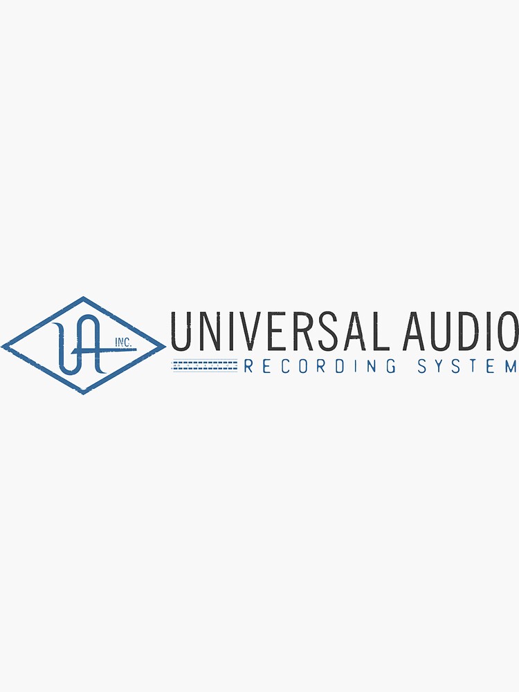 "Universal Audio Record" Sticker for Sale by TanXinya | Redbubble