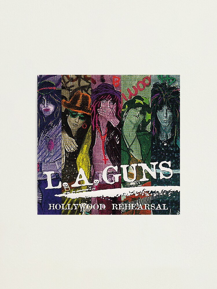"la guns-logo" Photographic Print for Sale by lcortesq9 | Redbubble
