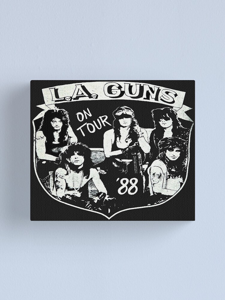 "la guns-logo" Canvas Print for Sale by lcortesq9 | Redbubble