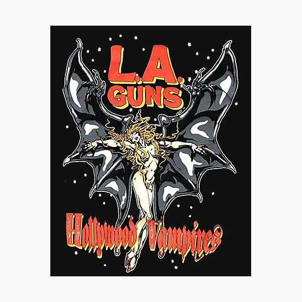 "la guns-logo" Photographic Print for Sale by lcortesq9 | Redbubble