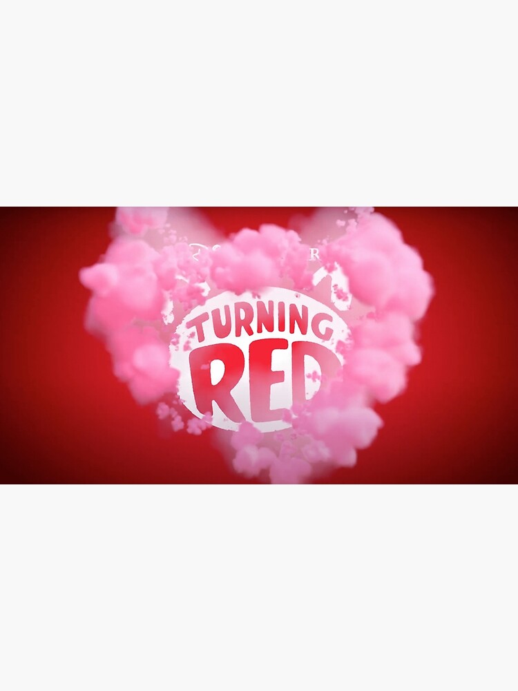 "Turning Red Movie Logo" Art Print for Sale by Funny-Quote | Redbubble