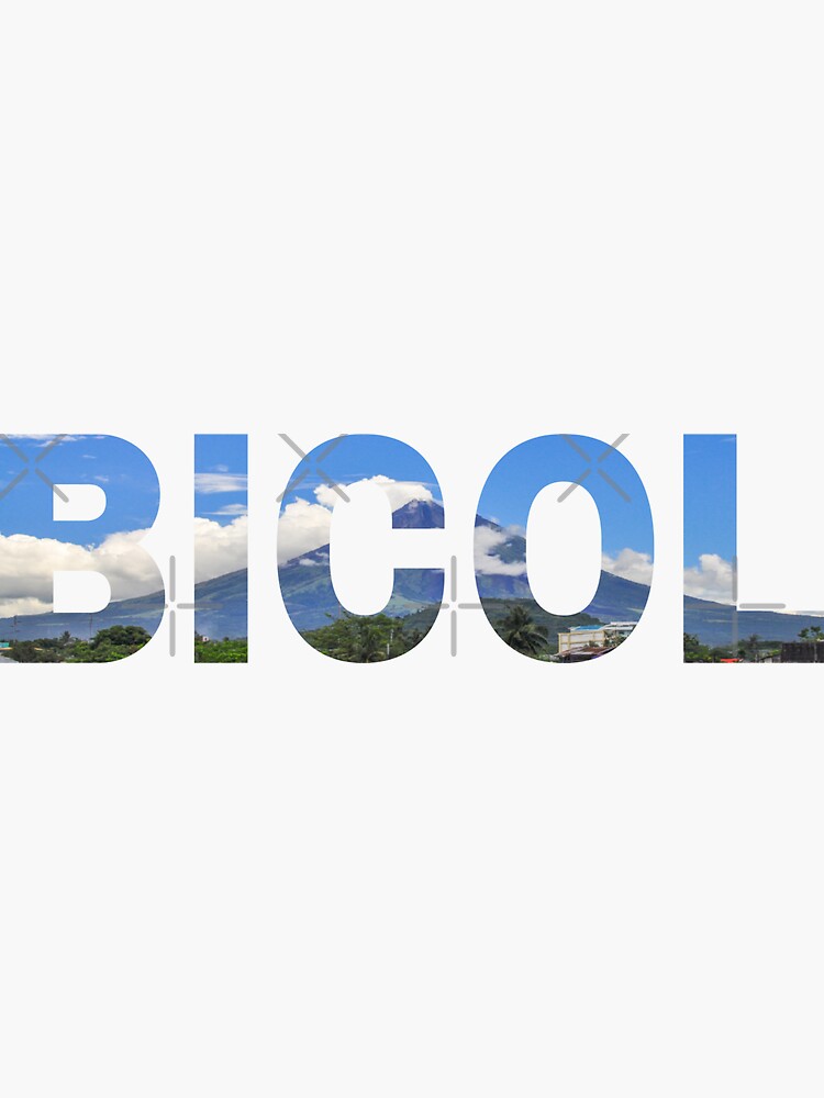 "BICOL" Sticker for Sale by pinoyhustle | Redbubble