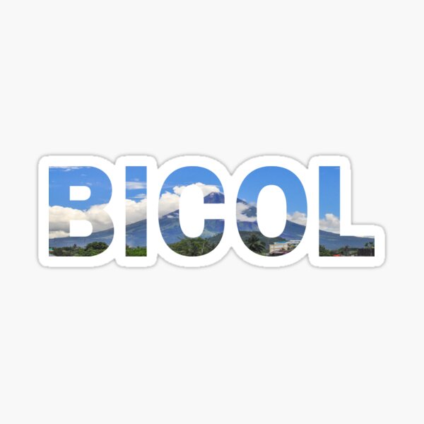 "BICOL" Sticker for Sale by pinoyhustle | Redbubble
