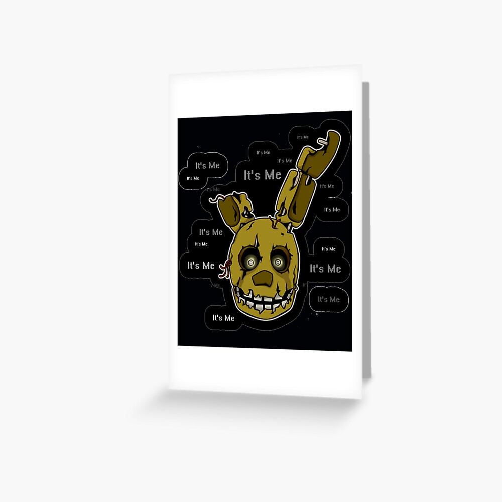 "springtrap fnaf" Greeting Card by MR-ABM | Redbubble