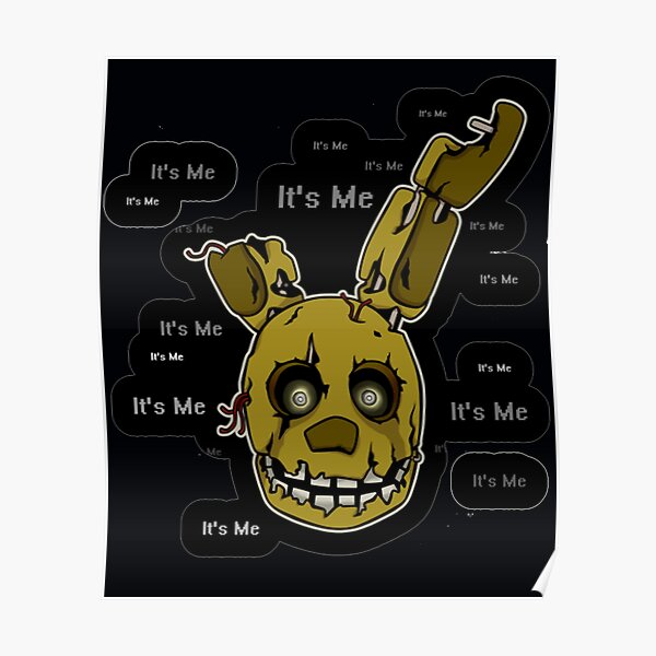 "springtrap fnaf" Poster by MR-ABM | Redbubble