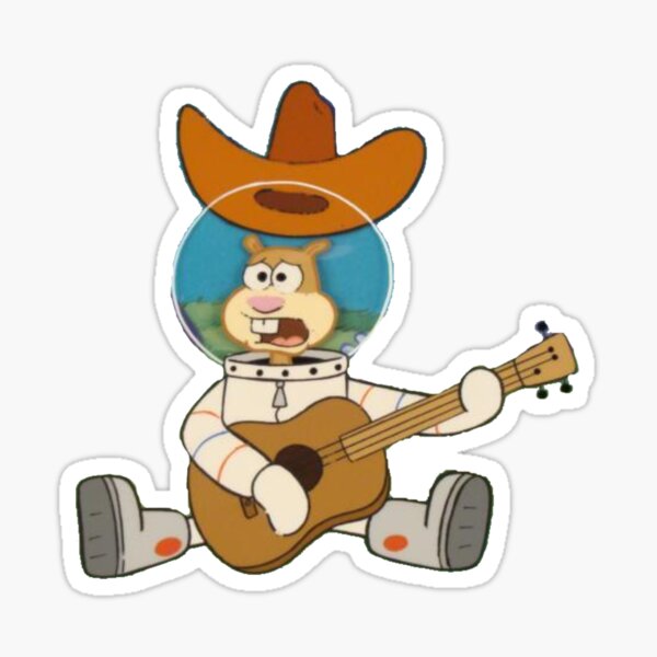 "Sandy Cheeks I Wanna Go Home Sticker" Sticker by ashantiwar | Redbubble