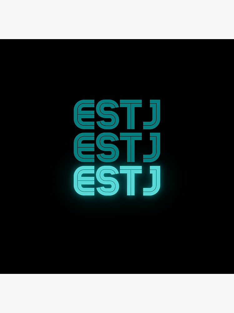 "ESTJ Personality Type Art. MBTI Art." Photographic Print for Sale by ...