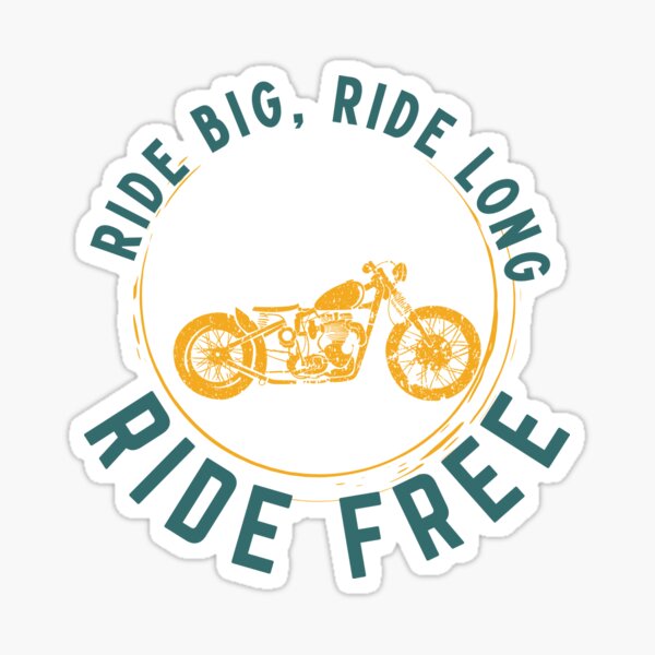 "Quote Motor Biker, Biker Stuff " Sticker by Tammystribe | Redbubble