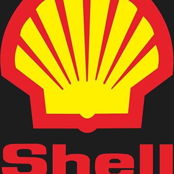 "Shell Logo Essential T-Shirt" Sticker for Sale by ChristianKar | Redbubble