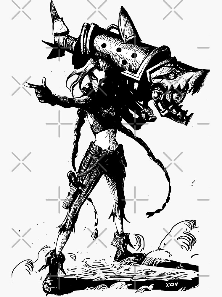 "Arcane Jinx,draw , get jinxed, Jinx, Arcane Jinx, ADC, powder ...