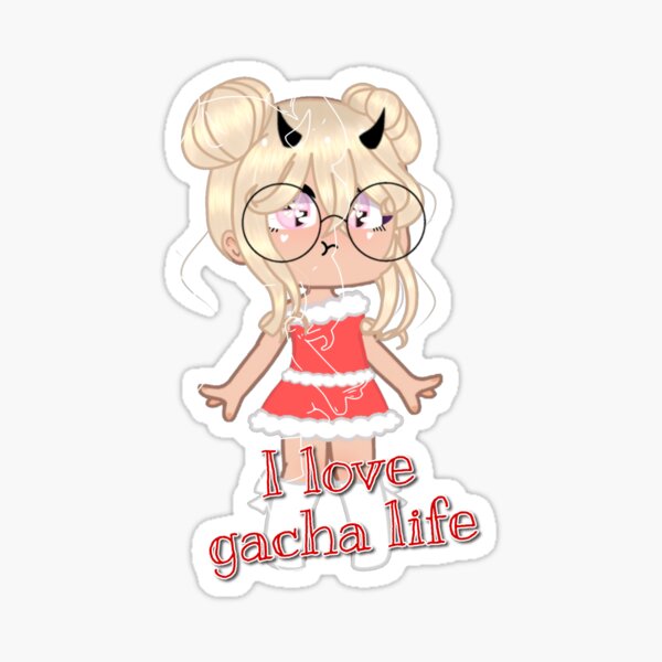"Gacha life" Sticker by faraz786 | Redbubble