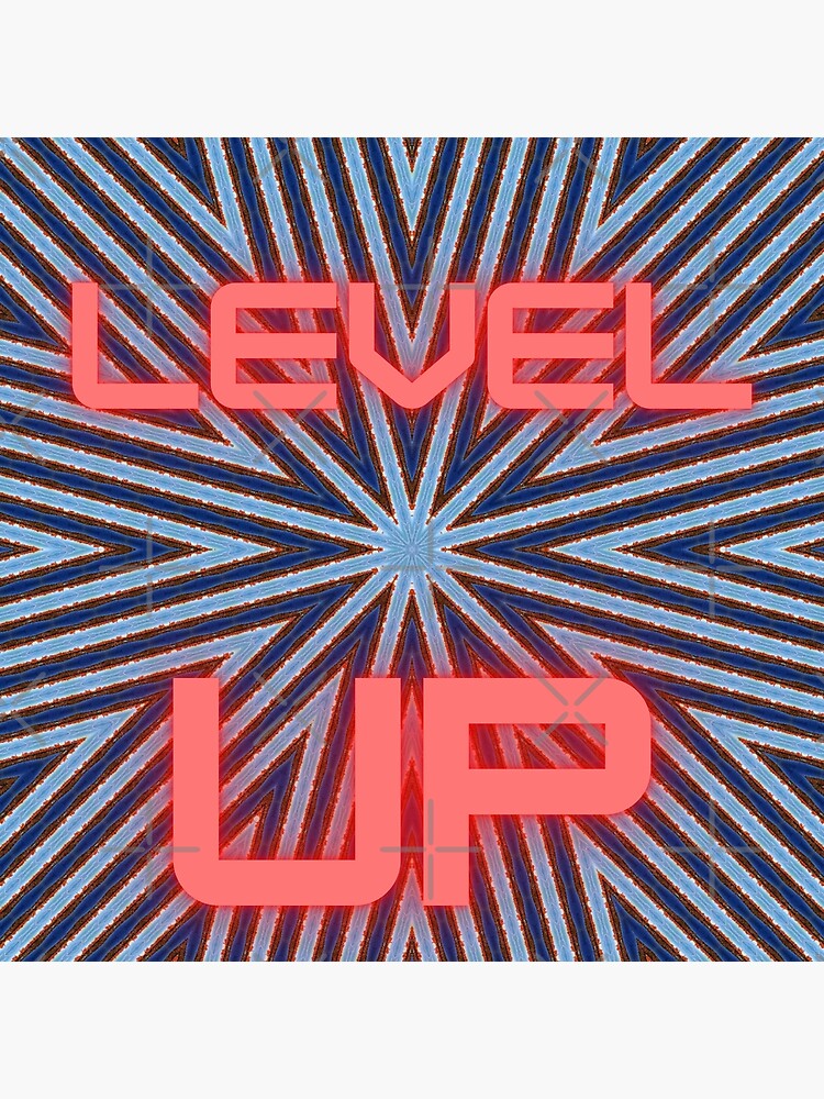 "level UP (yourself)" Poster for Sale by Viral-Me | Redbubble