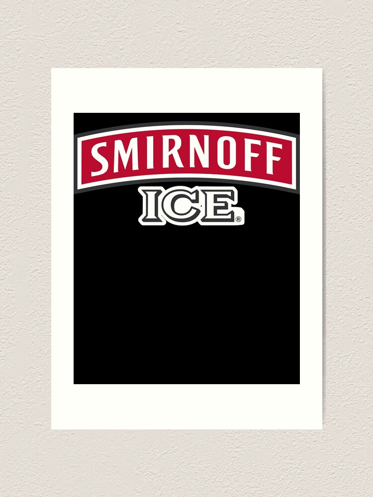 "Smirnoff Ice Logo For Fans" Art Print for Sale by HankVolkman | Redbubble