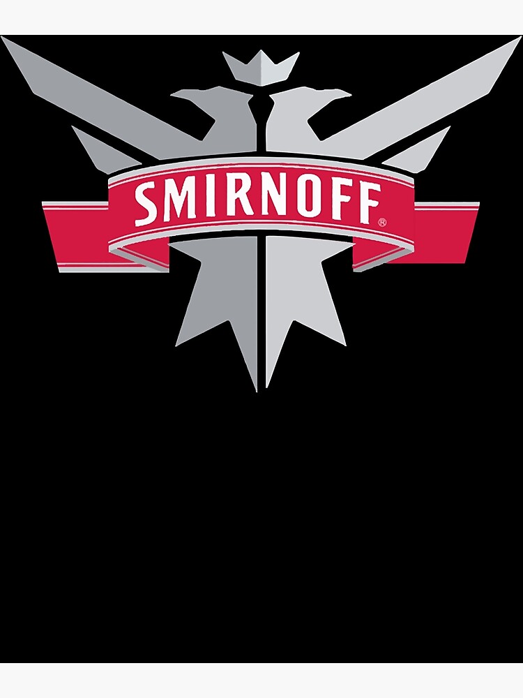 "Smirnoff Logo For Fans" Poster for Sale by HankVolkman | Redbubble