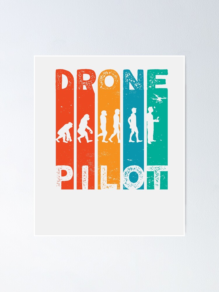 "Evolution to drone pilot, Drone evolution, drone life, gift for drone ...