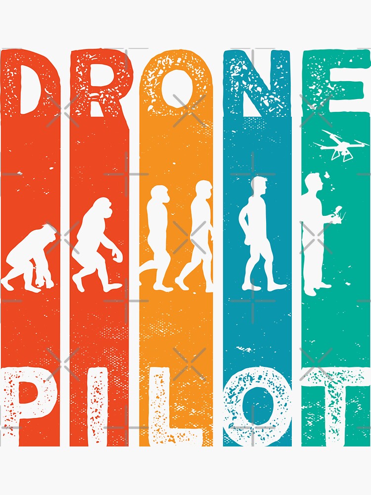 "Evolution to drone pilot, Drone evolution, drone life, gift for drone ...
