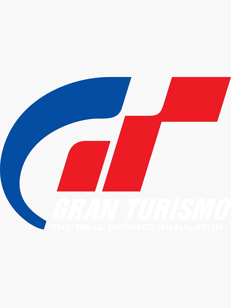 "Logo Gran - Turismo" Sticker by LessieHill | Redbubble