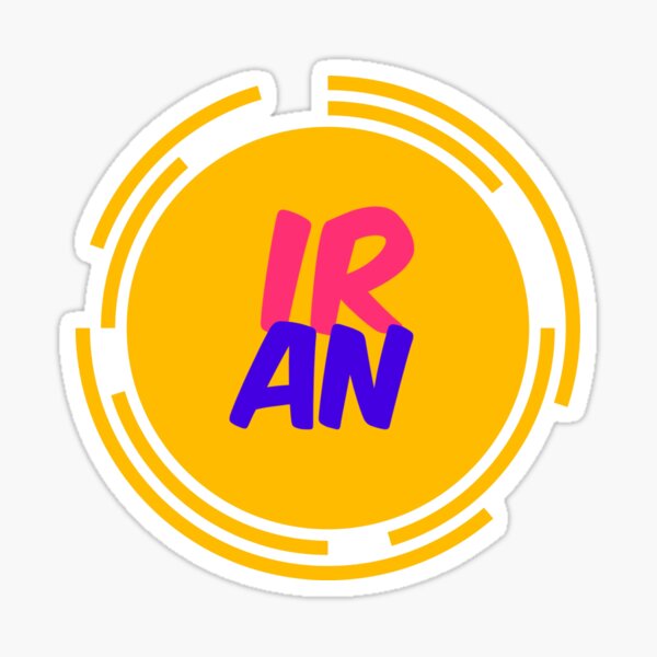 "Iran" Sticker for Sale by MallsD | Redbubble