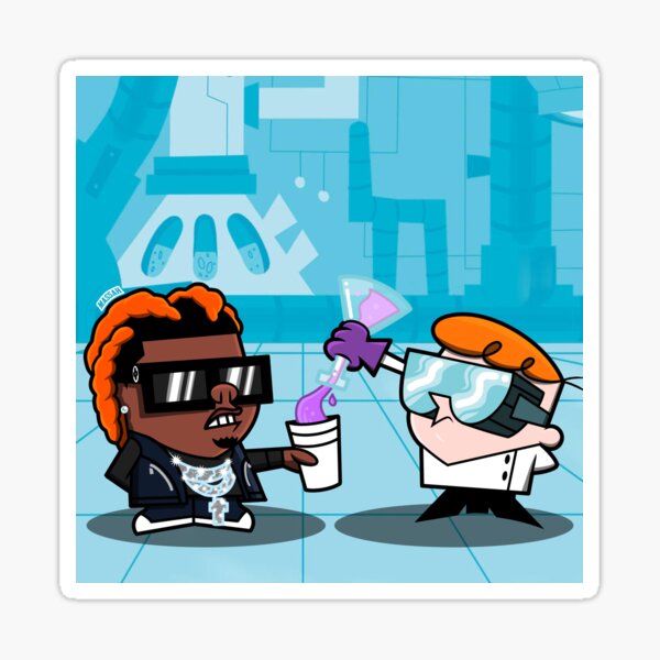 "Gunna's Laboratory" Sticker for Sale by massahmadeit | Redbubble