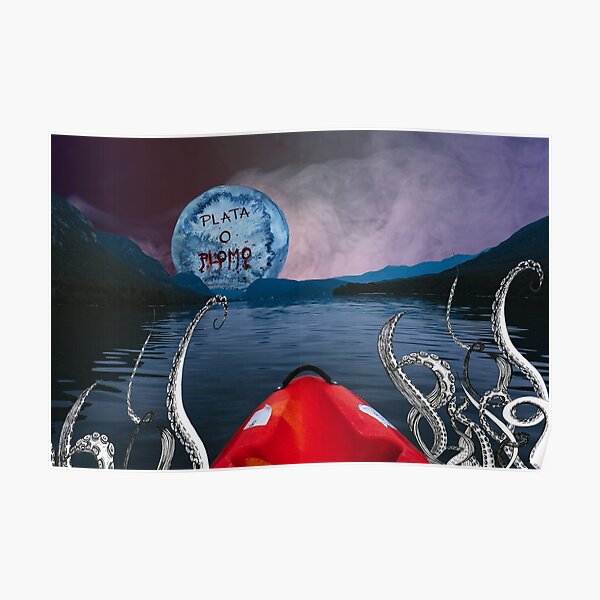 "Kayaking nightmare/ hallucinations" Poster for Sale by monicamarcov ...