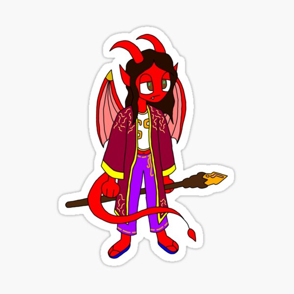 "Mavrus the Unskooled " Sticker by grossandcolor | Redbubble