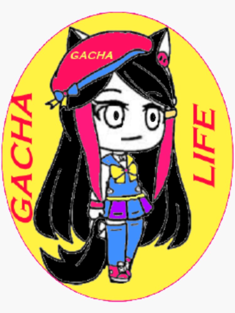 "Gacha Classic ." Sticker for Sale by AnnabelleDavila | Redbubble